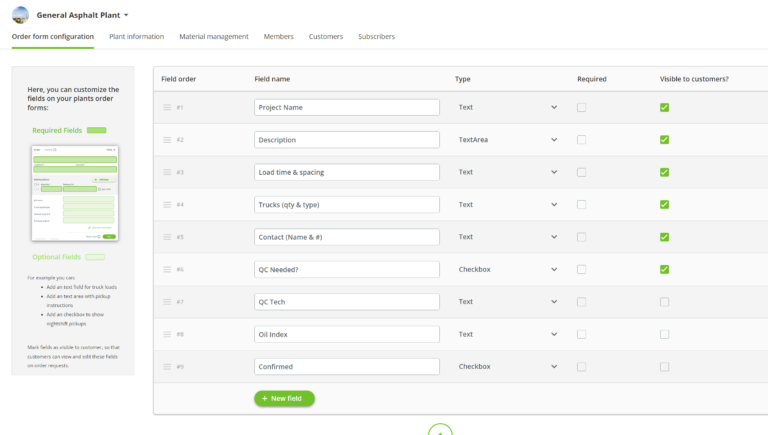 Customizing Your Asphalt Plant Order Form for Optimal Operations ...